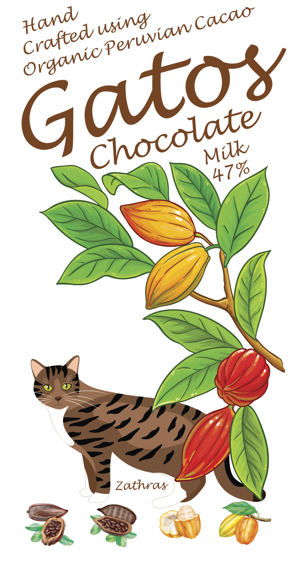 Classic Milk 47% – Gatos Chocolate